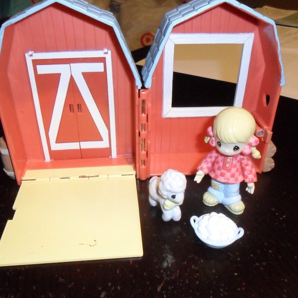 Enesco | Toys | Precious Moments Farm Play Set Figure Pvc | Poshmark